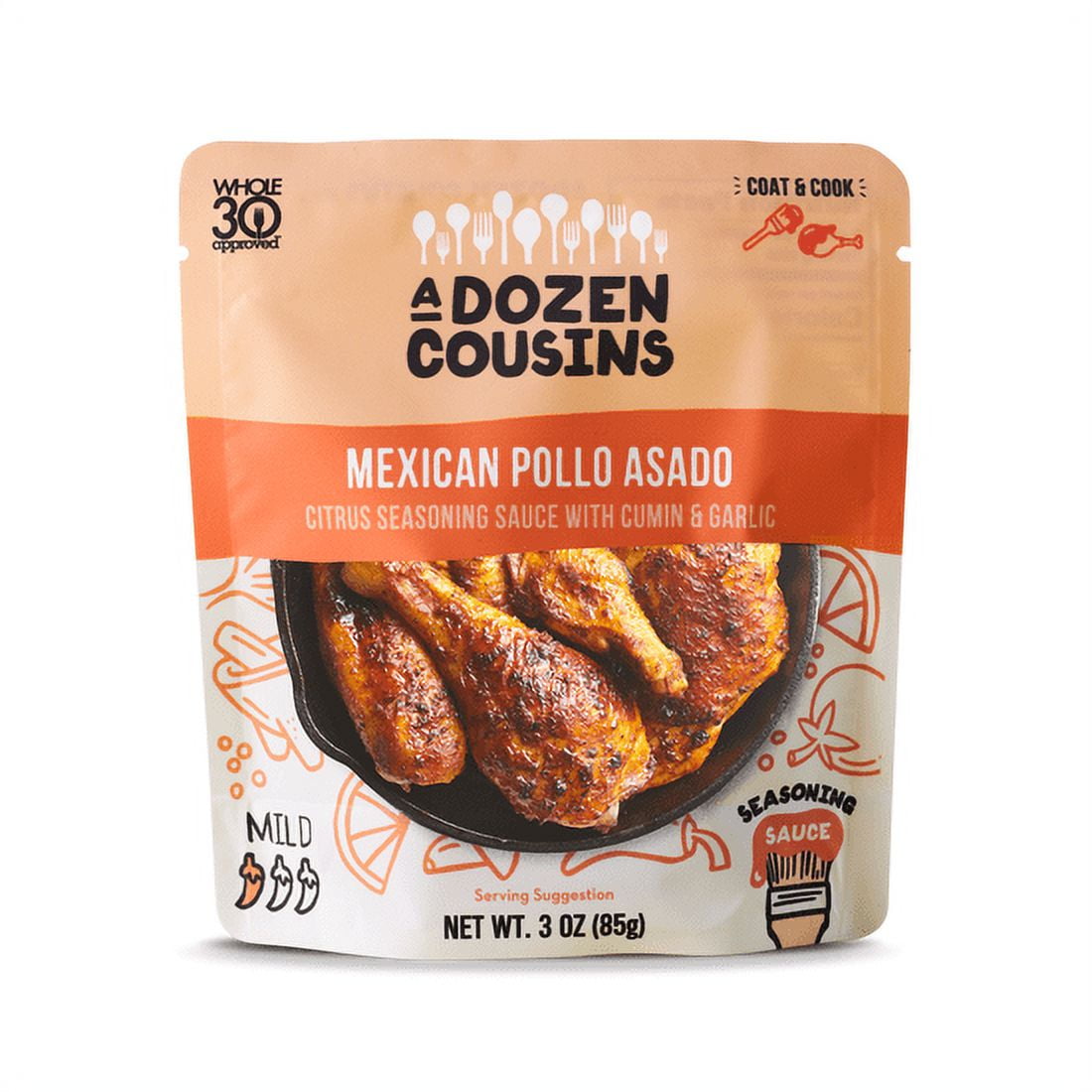 A Dozen Cousins Mexican Pollo Asado Seasoning Sauce - Walmart.com