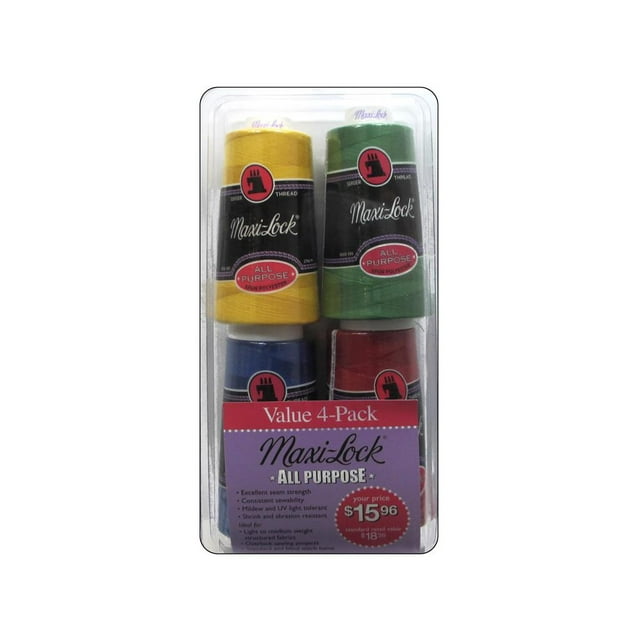 A&E Maxi Lock All Purpose Value 4 Pack Brights - Walmart.com