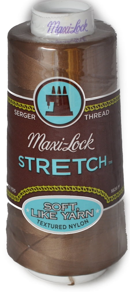 A&E Maxi Lock Stretch Textured Nylon Soapstone Serger Thread MWN-32117 ...