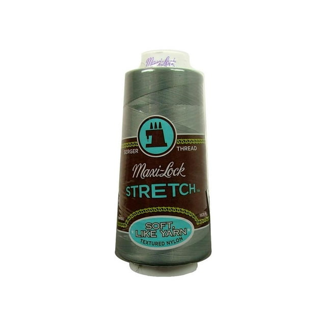 A&E Maxi Lock Stretch Thread 2000yd Steel - Walmart.com