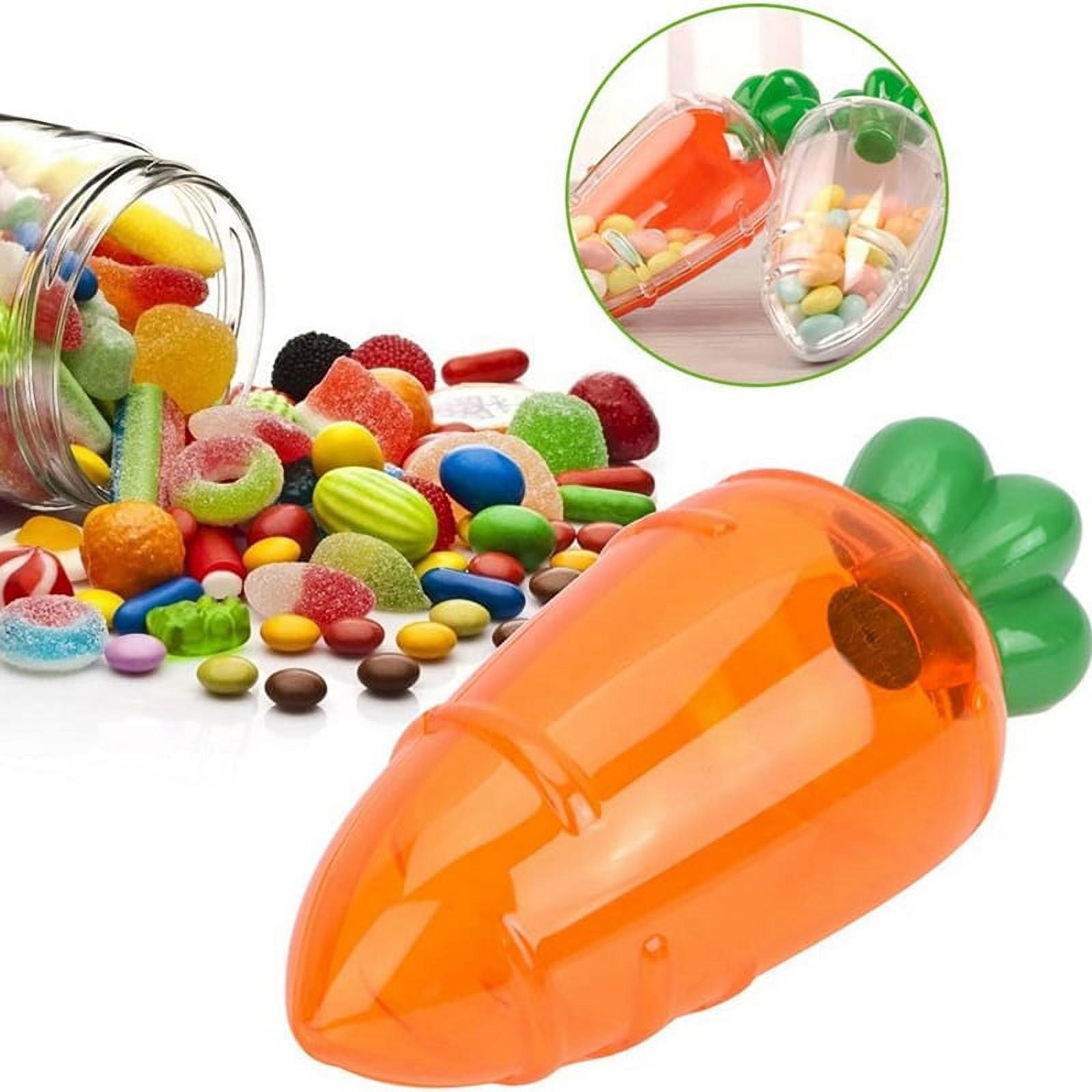 A-Easter Gift Box, Fillable Easter Carrots Containers,Gift Box Plastic ...