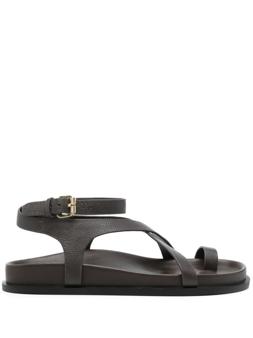A.Emery Jalen Sandal Black (Women's) - Walmart.com