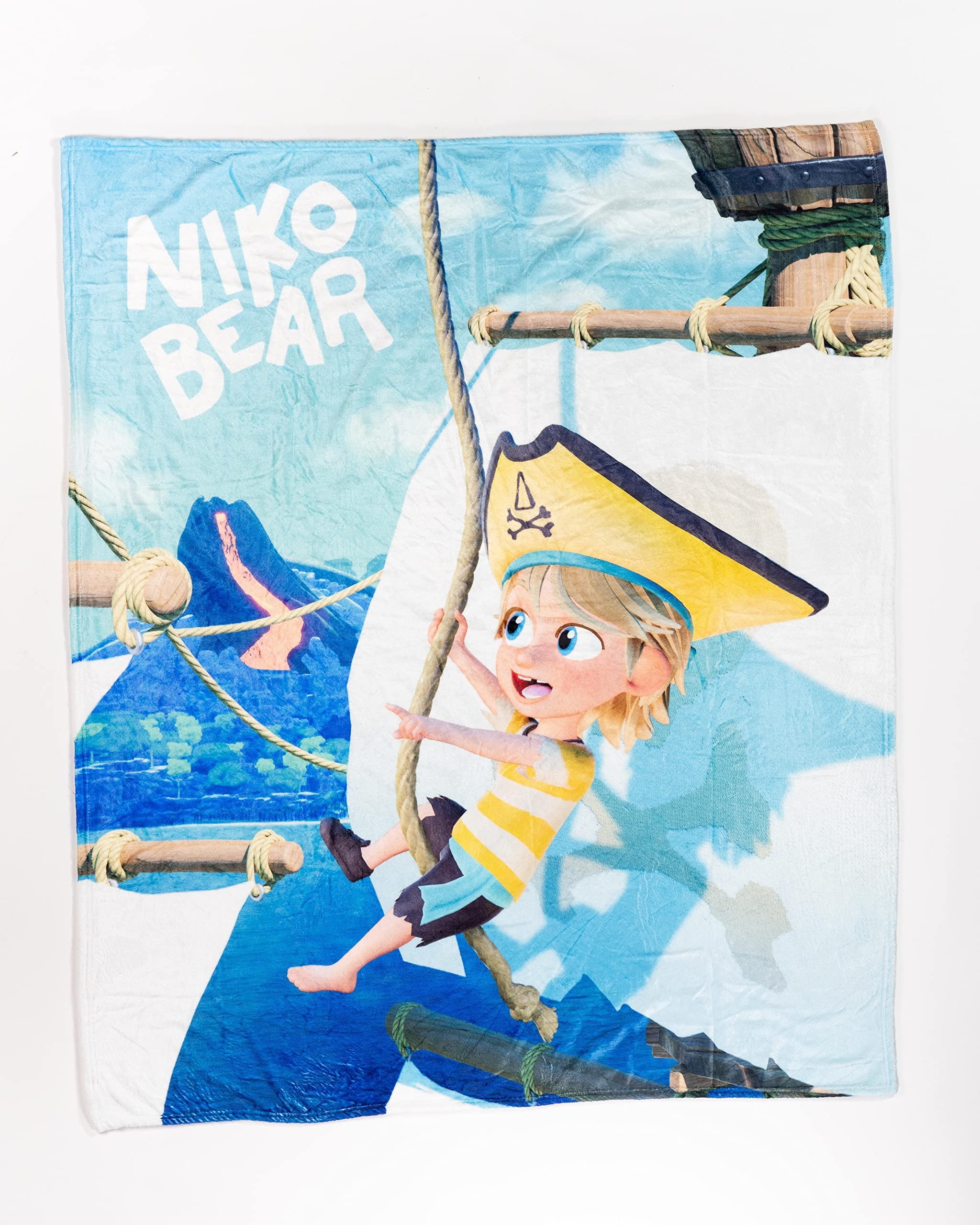 A for Adley Merch, Pirate Niko Adventure Blanket from an Animation ...