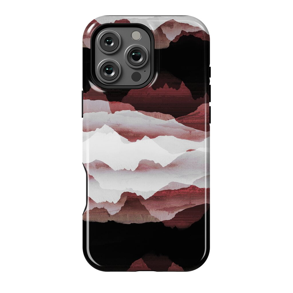 A Faded Copper Mountains Themed Scenic And Rustic Tough Case for iPhone ...