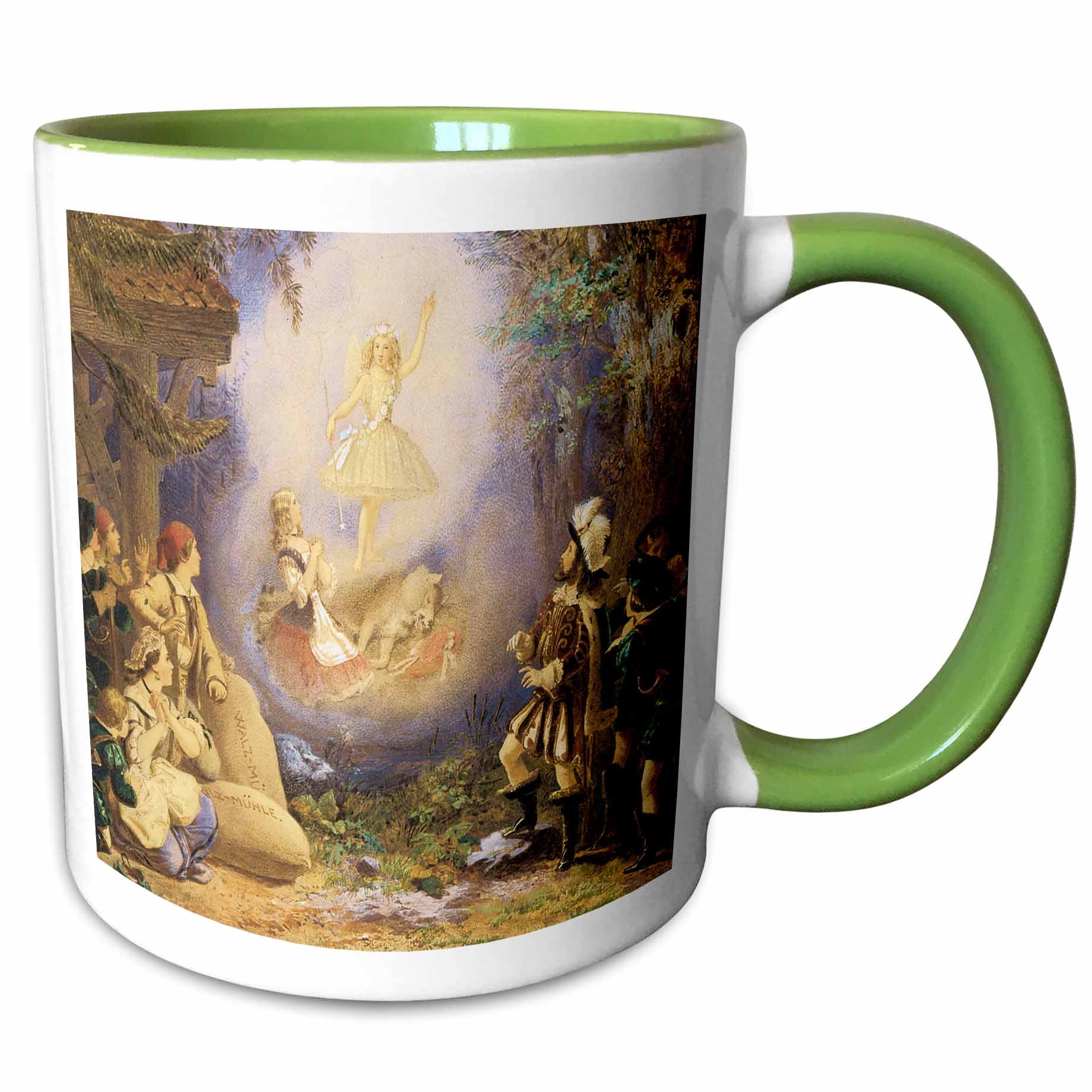 3drose, a Fairy Scene, Rothkappehen Edward Henry Corbould Fantasy Fairy ...