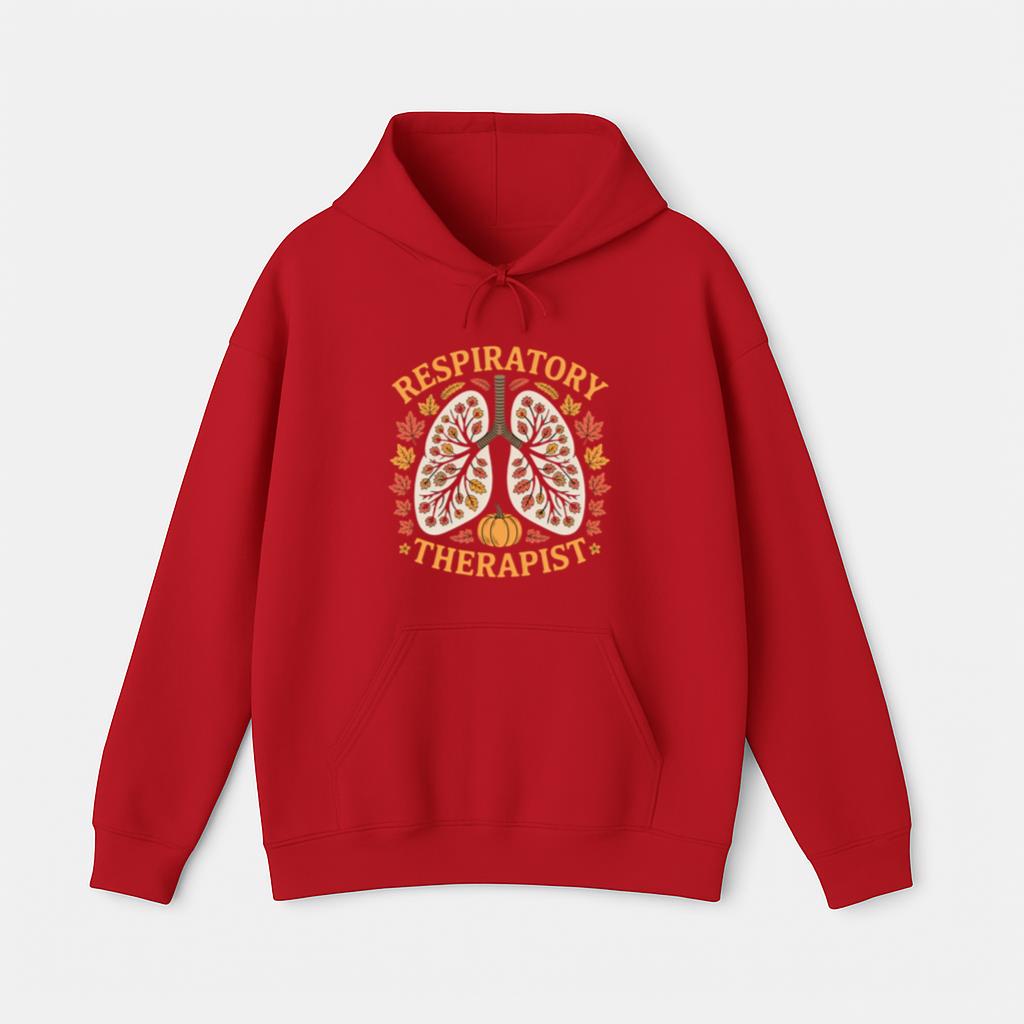 A Fall Lung Thanksgiving For A Respiratory Therapist Themed Graphic ...