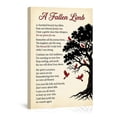A Fallen Limb Memorial Poem With Cardinals Sympathy Bereavement ...