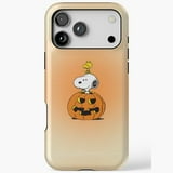 A Famous Cartoon Dog Inspired Pumpkin Themed Art iPhone 11 through 17 ...