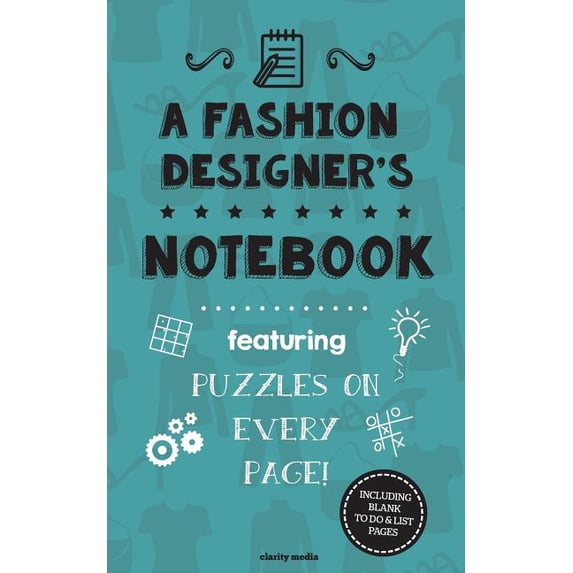 A Fashion Designer's Notebook : Featuring 100 puzzles (Paperback ...