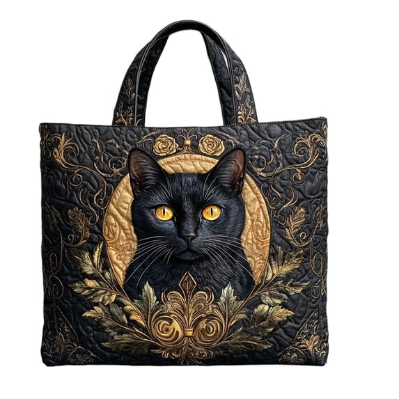 A Fashion Printed Canvas Shoulder Handbag Tote Bag Large Capacity For ...