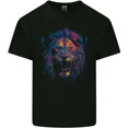 A Ferocious Lion Wild Animal King Of Jungle Safari Print Art Unisex T ...