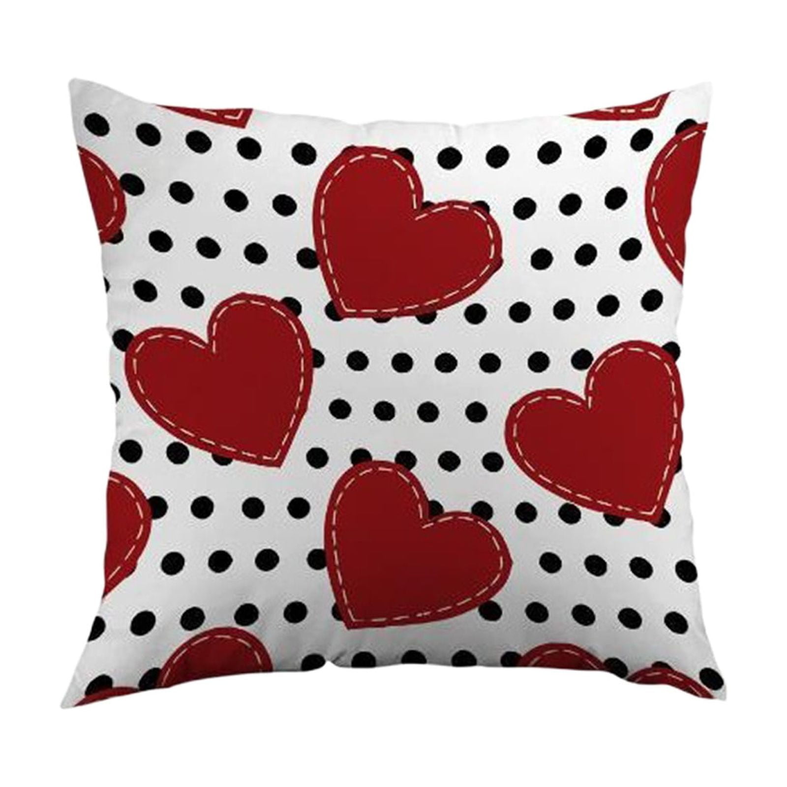 A Festive Design Pillowcase Featuring Valentines Day Themed Patterns ...