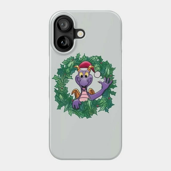A Festive Holiday with a Beloved Purple Dragon of Imagination Inspired Graphic Case for iPhone ...