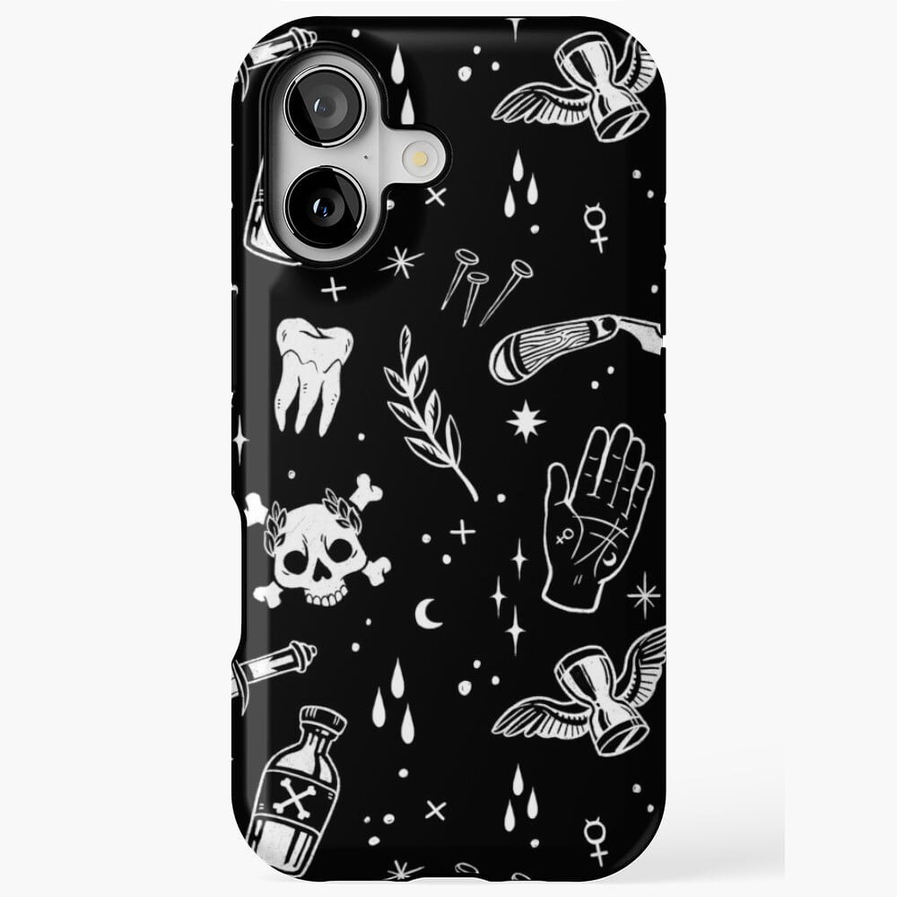 A Few Macabre Things Gothic Art Compatible Phone Case for iPhone 11–17 ...