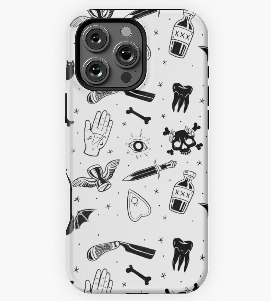 A Few of My Macabre Things on white GA9369 Phone Case for iPhone 11 to ...