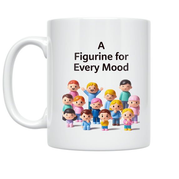 A Figurine for Every Mood - Figurine Collector - 11 oz Ceramic Coffee ...