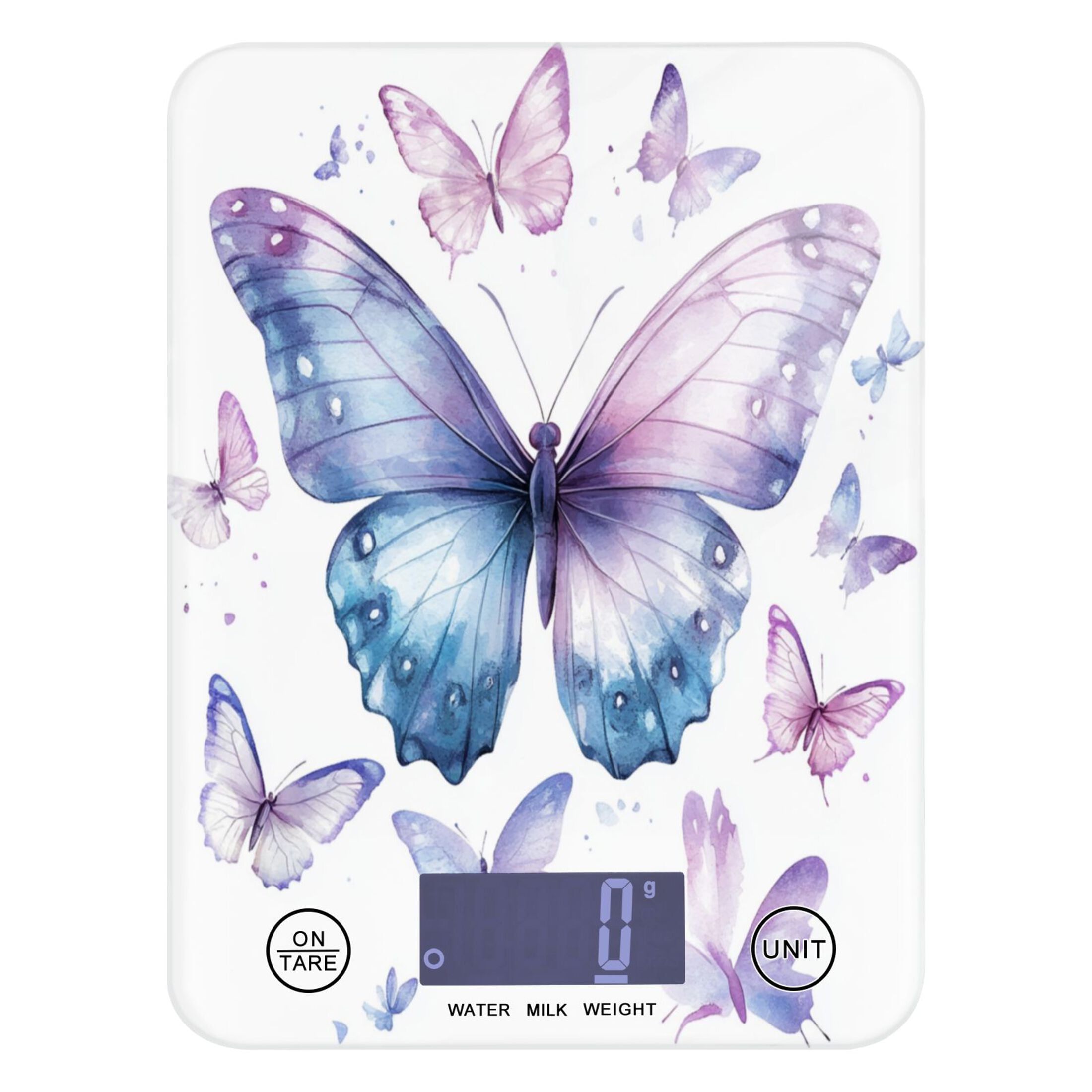 A Flock Of Butterflies Food Scale Digital Kitchen Scale Waterproof ...