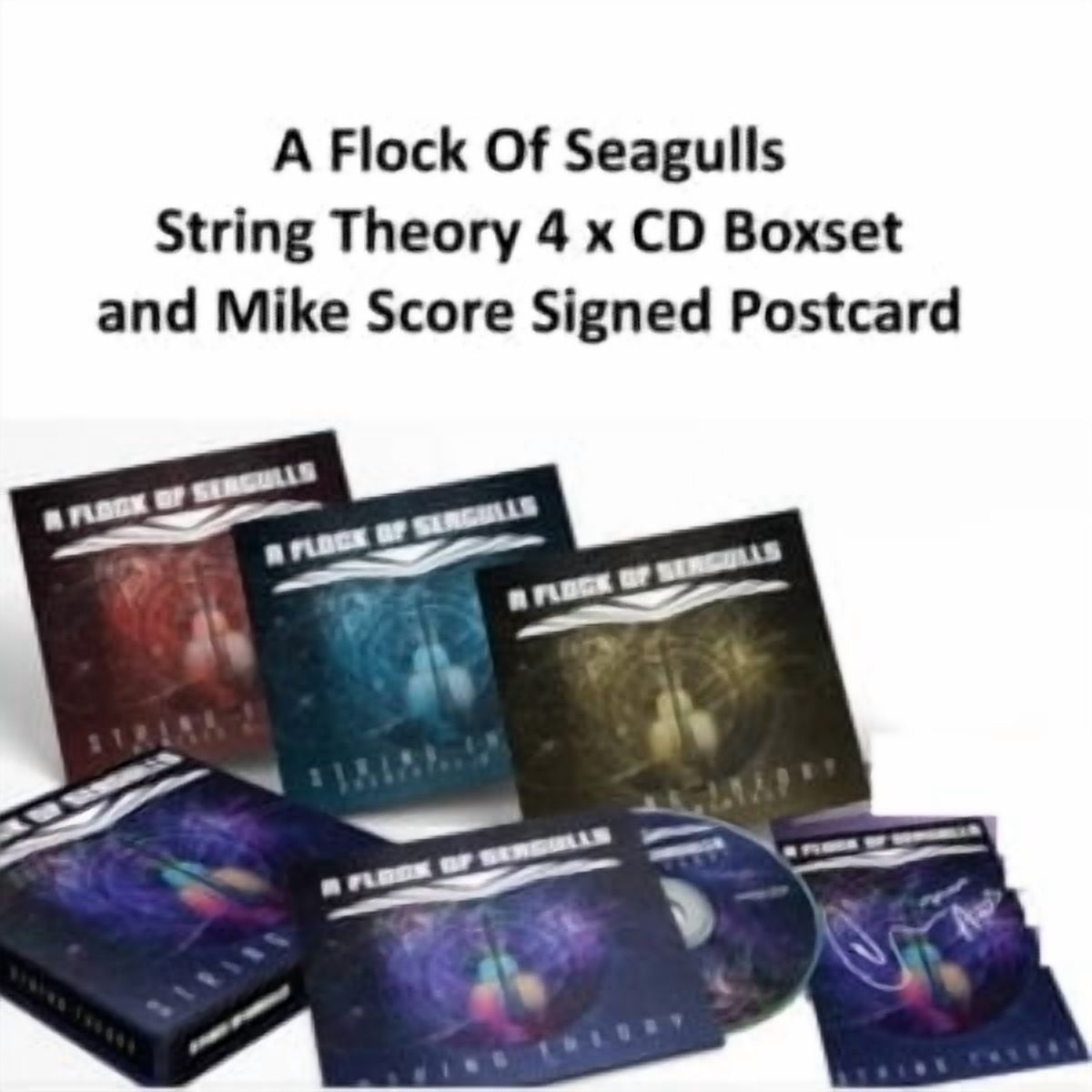A Flock Of Seagulls - String Theory Ltd Edition 4 x CD Box Set and ...