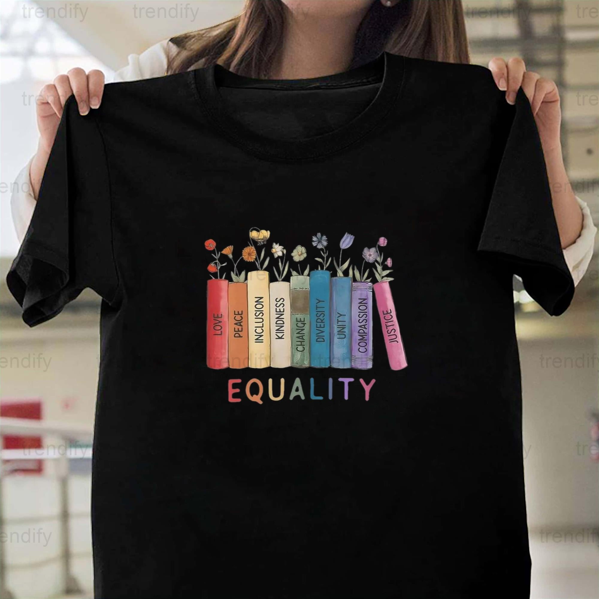 A Floral Book with Equality, Human Rights, Justice, Peace, & Love ...