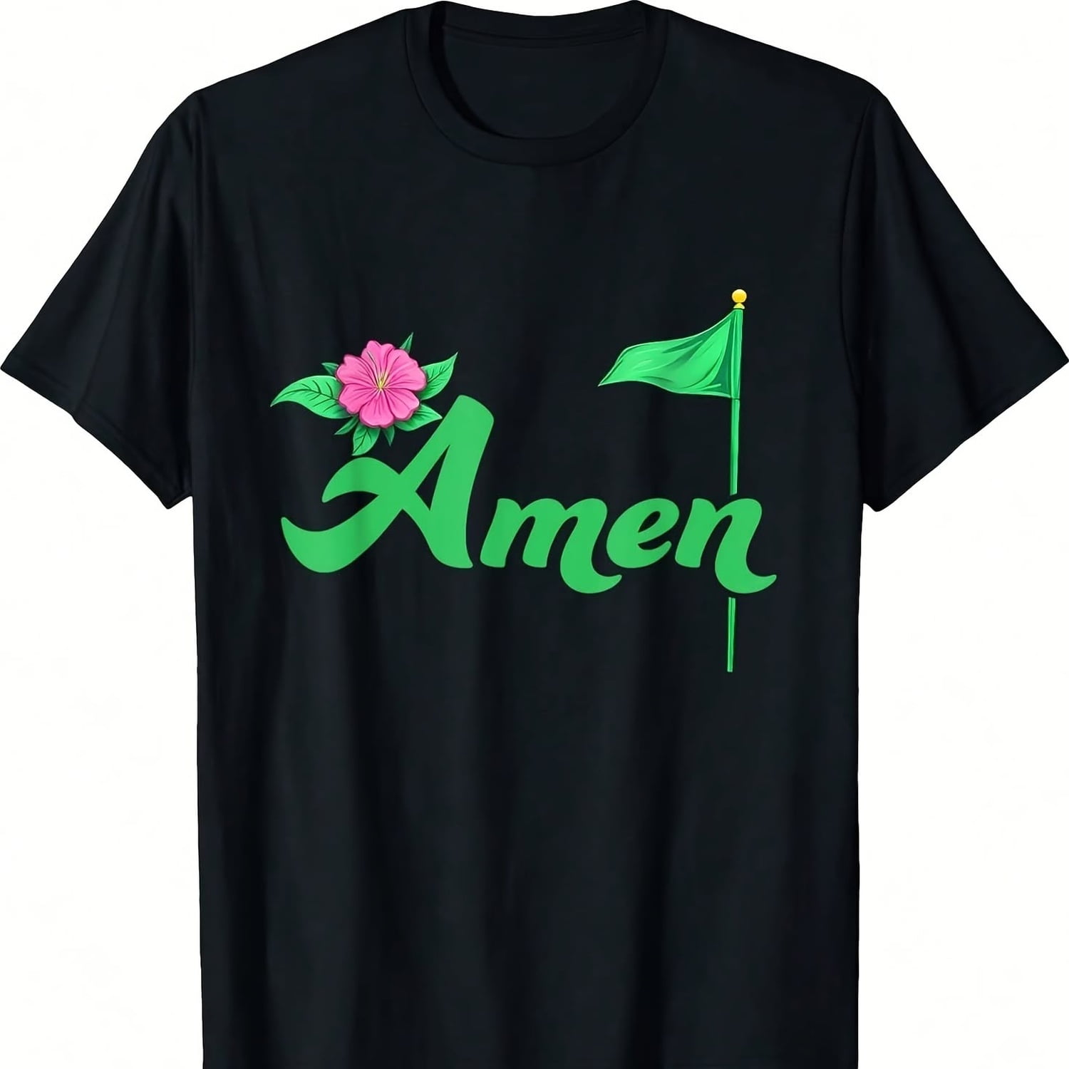 A Floral Master Golfer Golf Love Golf Flower Azaleas T-Shirt - Walmart.com