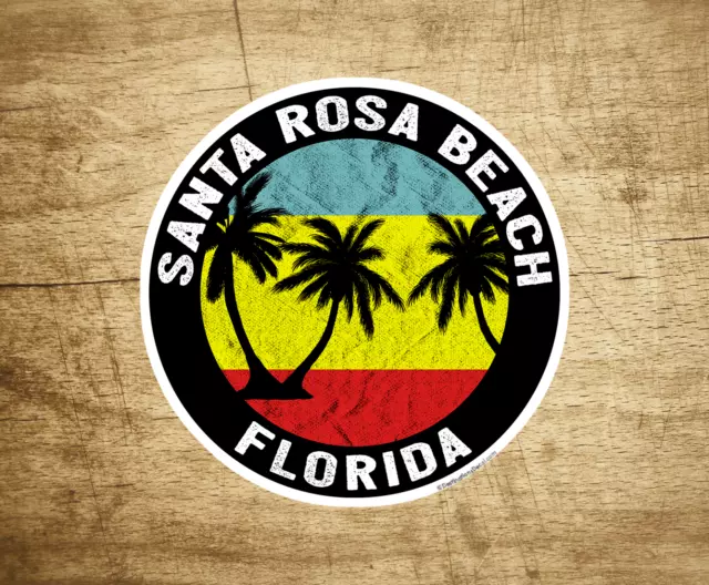 A Florida Santa Rosa Beach Decal Sticker Emerald Coast Phone Decal ...