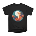 A Fox under full moon T-Shirt Tee Gift For Him Merch For Her Apparel ...