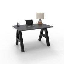 Steve Silver Montibello Marble Top Writing Desk with Optional Chair ...