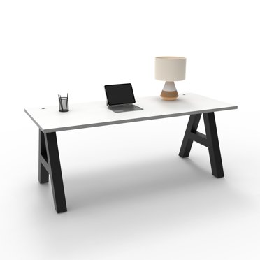 Free Shipping! VIVO Electric 71” x 30” Stand Up Desk Workstation, White ...