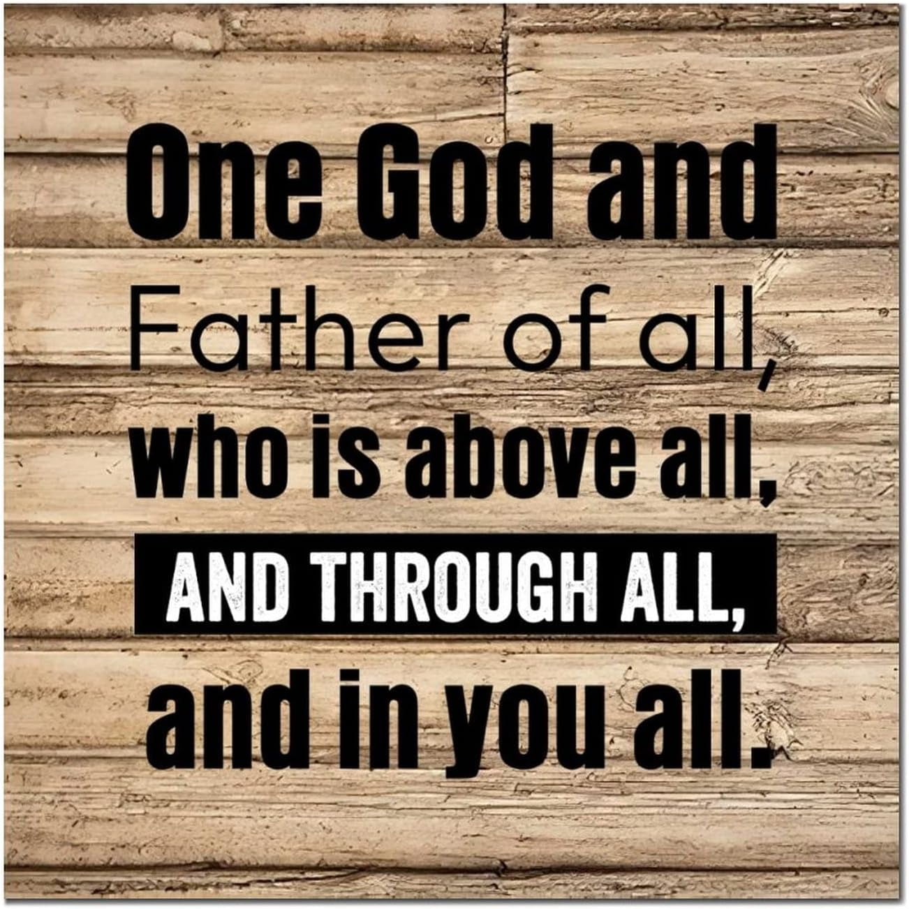 A Frame Advertising Board,One God And Father Of All Square Wooden Porch ...