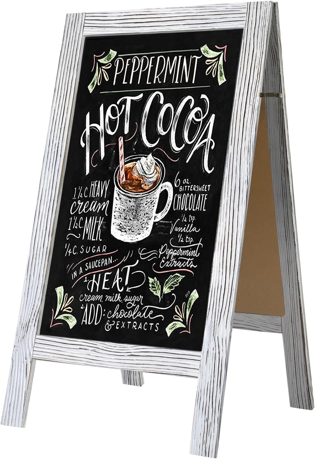 A Frame Chalkboard 40x20 Standing Chalkboard Sign Chalk Board Sign ...