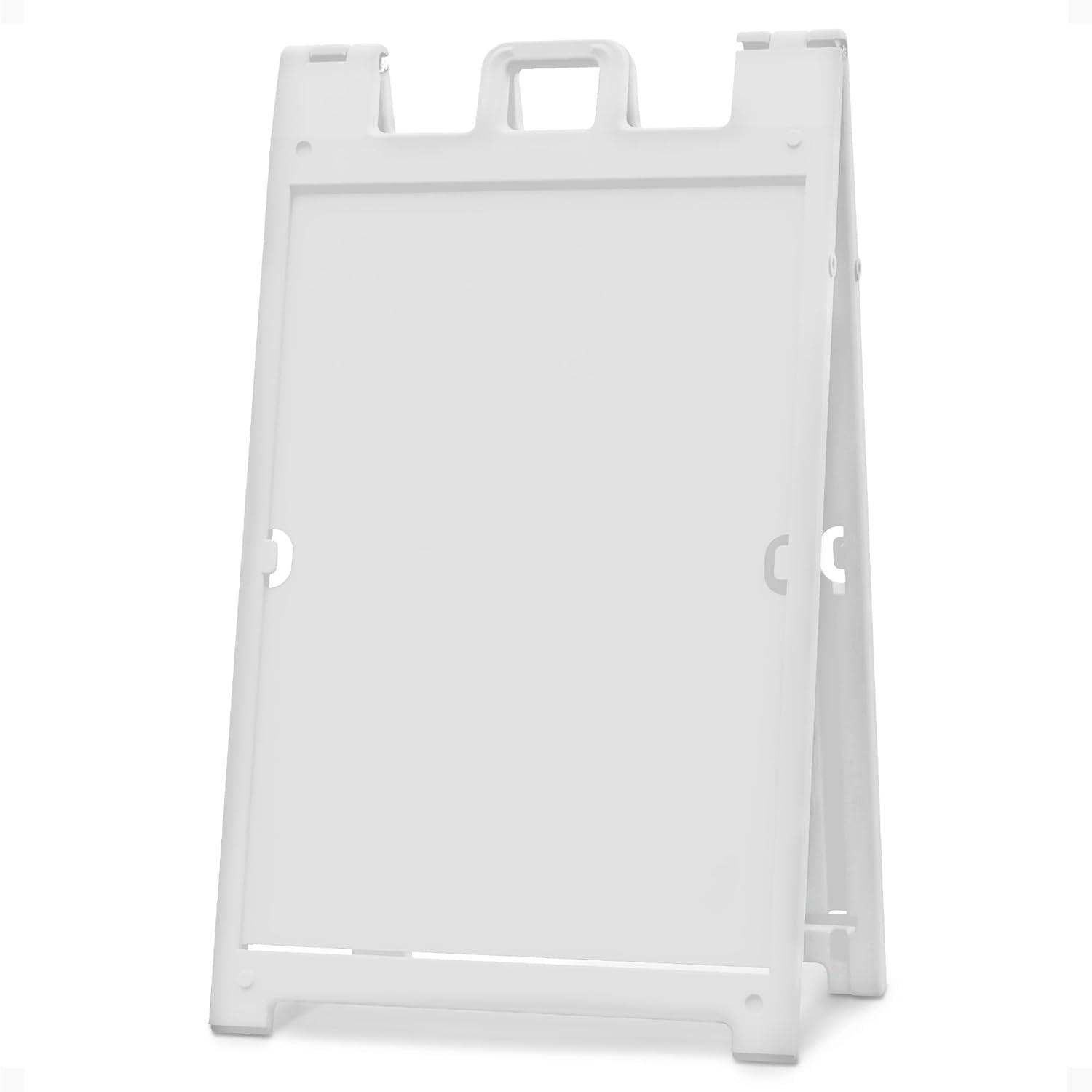 A Frame Sidewalk Curb Sign Portable Folding Double Sided Display with ...