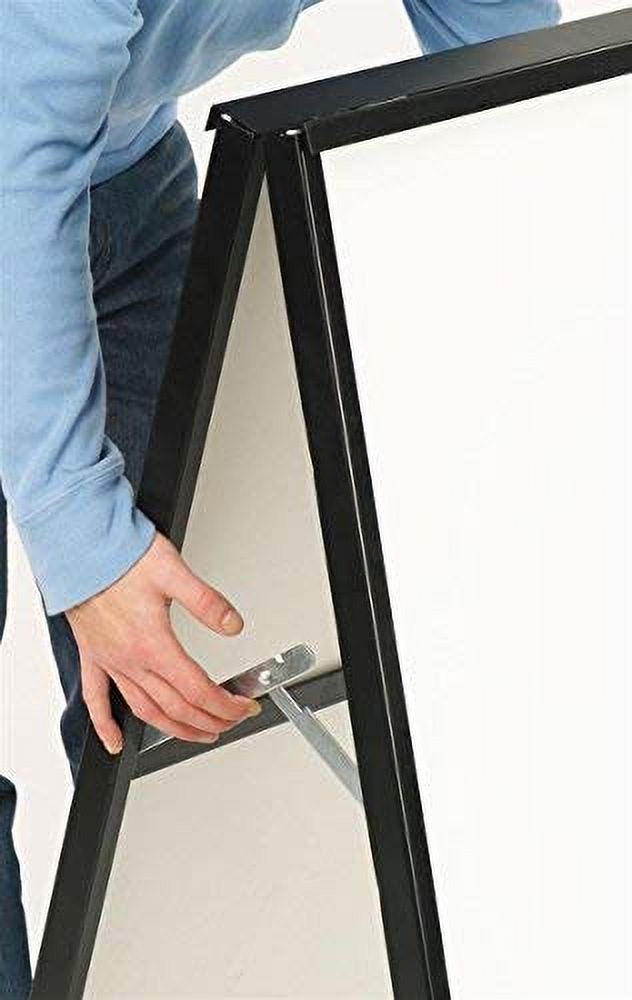 A-Frame Sidewalk Sign for 22x28 Poster Boards, Free-Standing, Double ...