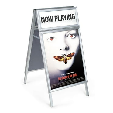 Outdoor A-Frames for 24”w x 36”h Signage, Double-Sided Sidewalk Signs ...