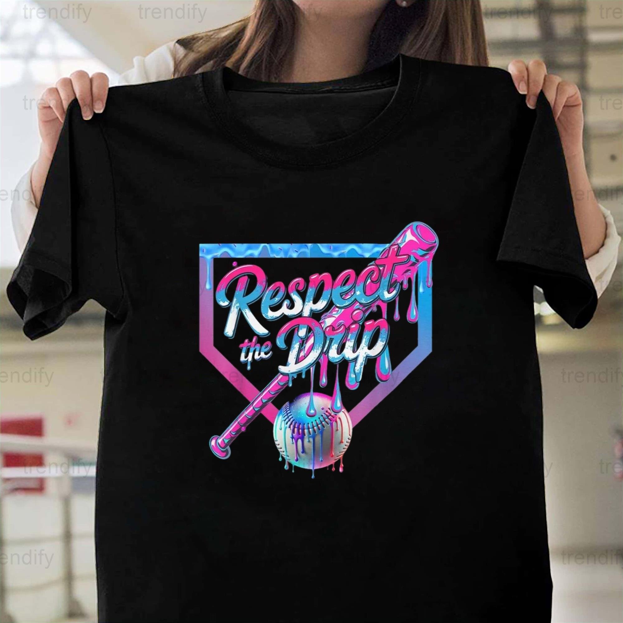 A Funny Baseball Drip Ice Cream Cone Graphic for All Sports Lovers ...