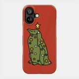 A Funny Christmas Tree Penguin with a Festive and Silly Holiday Case ...