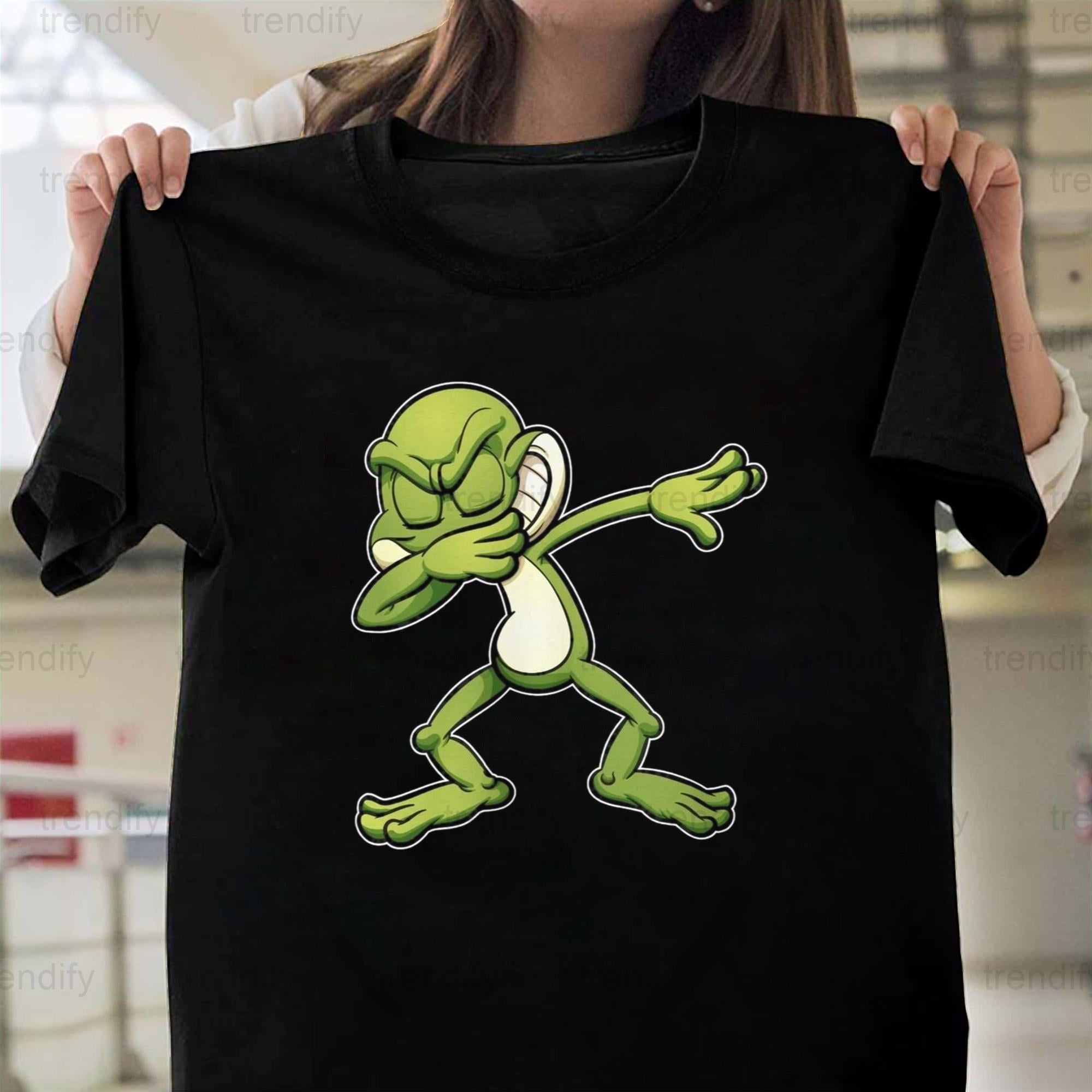 A Funny Dabbing Frog for Amphibian Lovers and Frog Catcher Fans,, H1393 ...