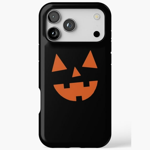 A Funny Halloween Pumpkin Face with a Creepy Grin Case for iPhone 11 to ...