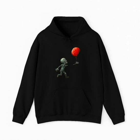 A Funny Lovers Outfit Graphic For A Retro Cute Zombie With Balloon ...