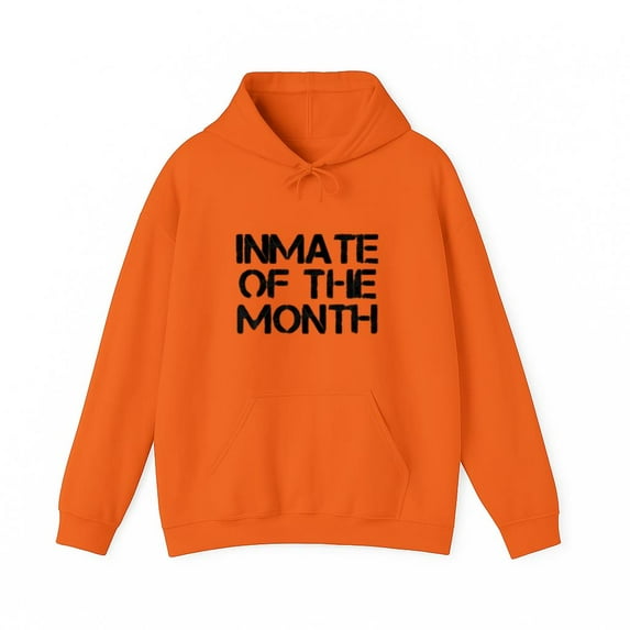 A Funny Sarcastic Humor Joke Design For Inmate Of The Month Graphic ...