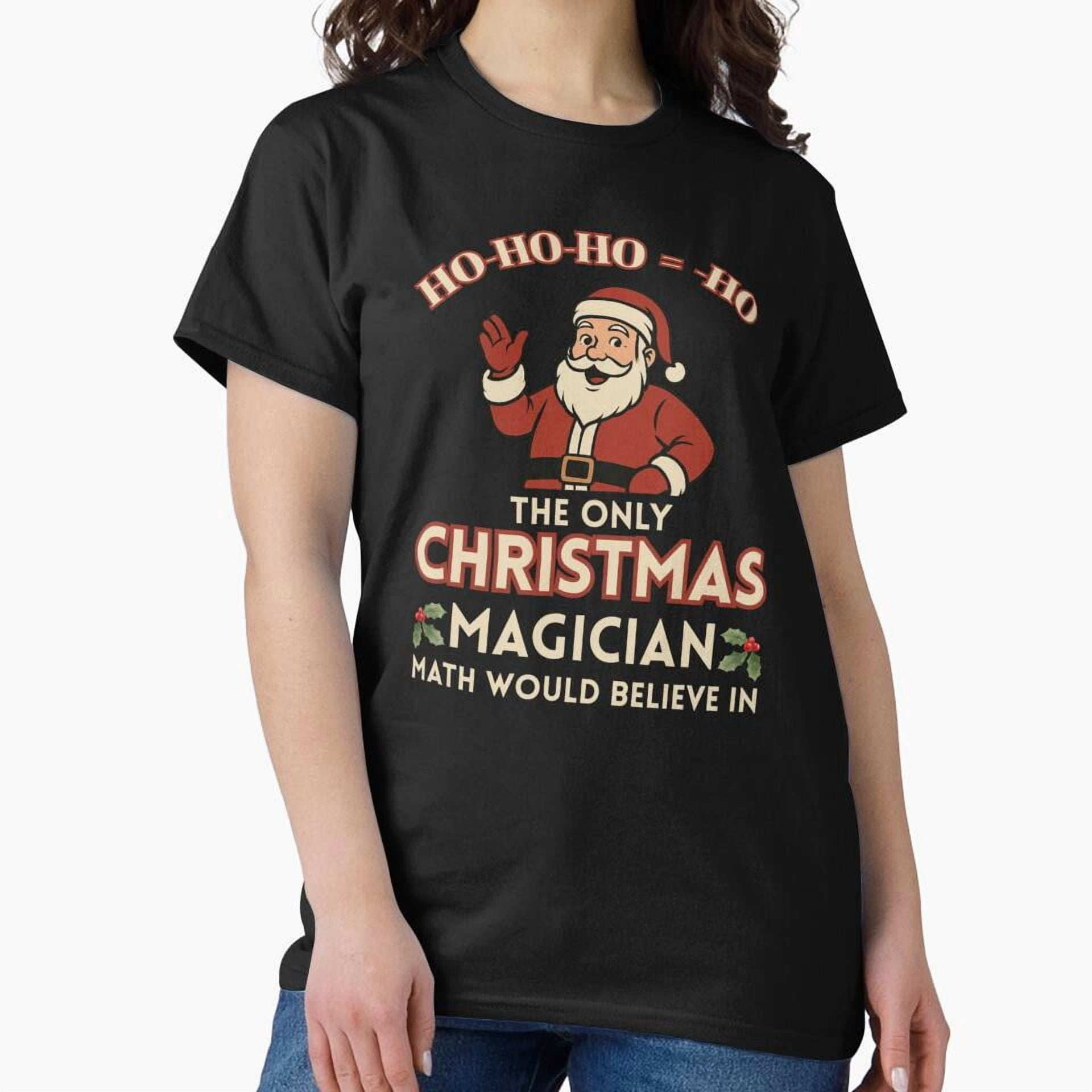 A Funny St. Nick Math A Ho-Ho-Ho Equals -Ho A Christmas H9700 T-Shirt ...