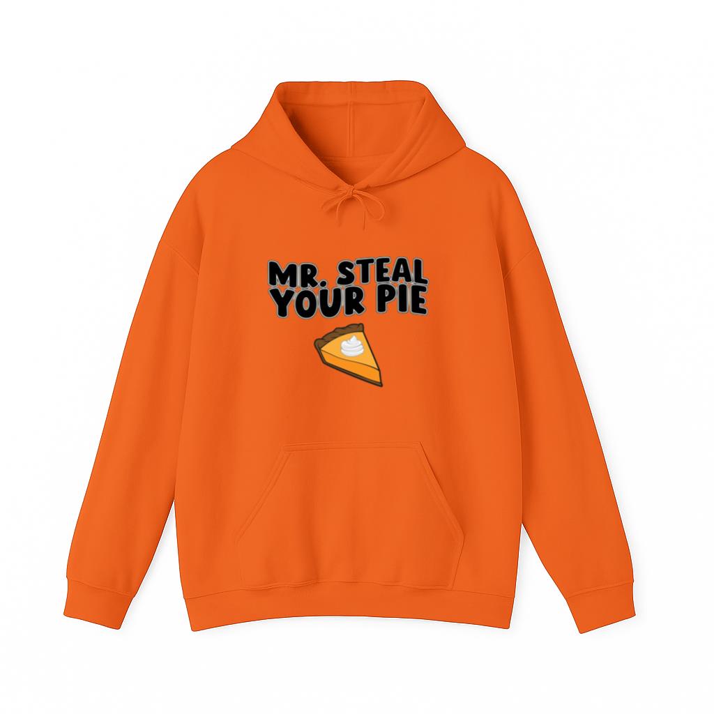 A Funny Thanksgiving Pumpkin Pie Humor Themed Mr Steal Your Pie Graphic ...