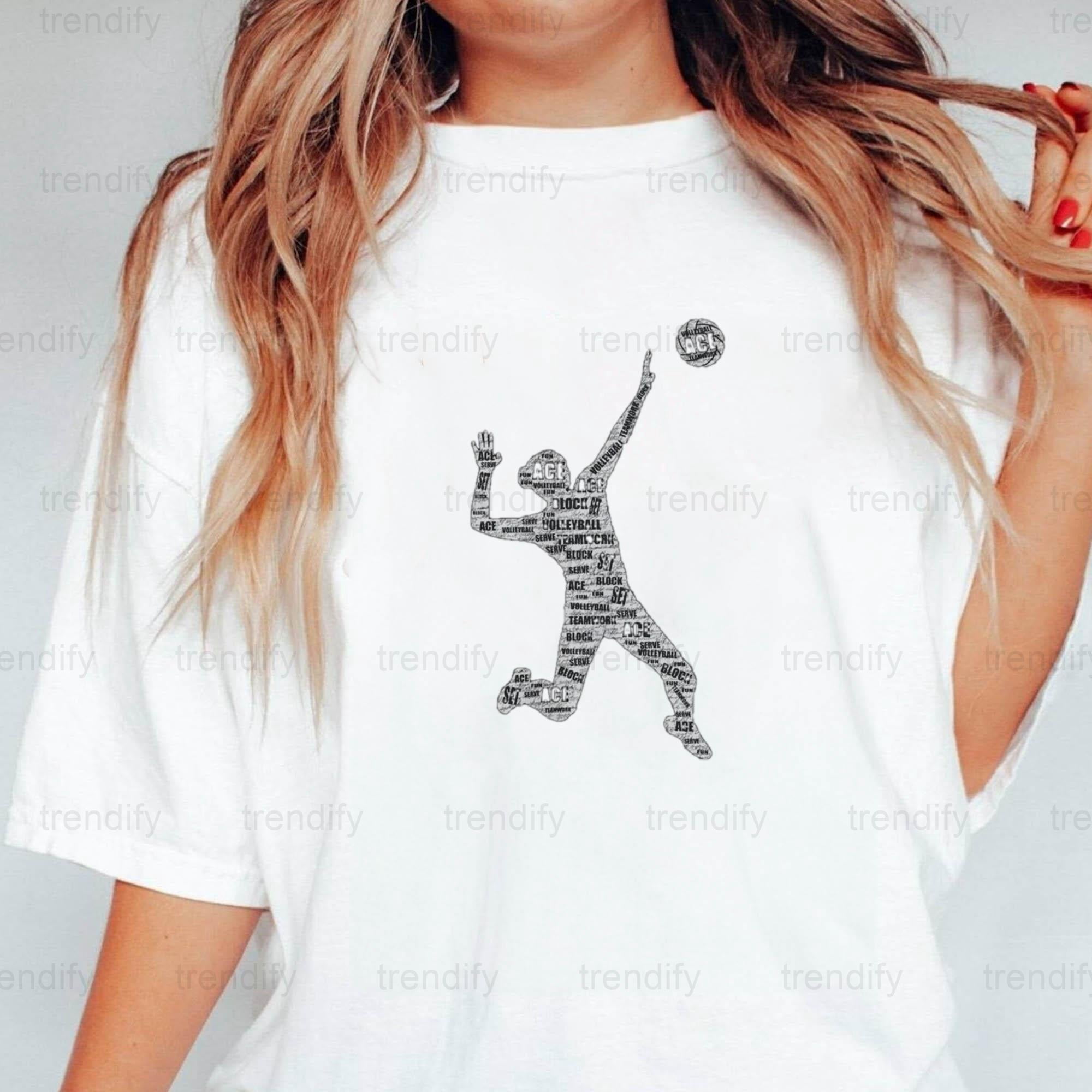 A Funny Volleyball Graphic for Sports Lovers, Players, and Girls ...