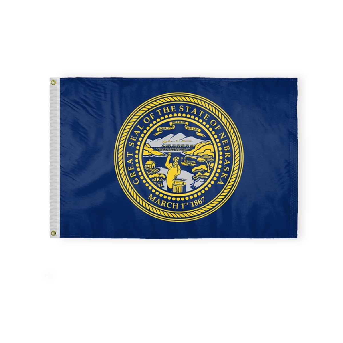 A.G.A.S 2 x 3 Ft 200D Nylon Nebraska State Outdoor Flag - Walmart.com