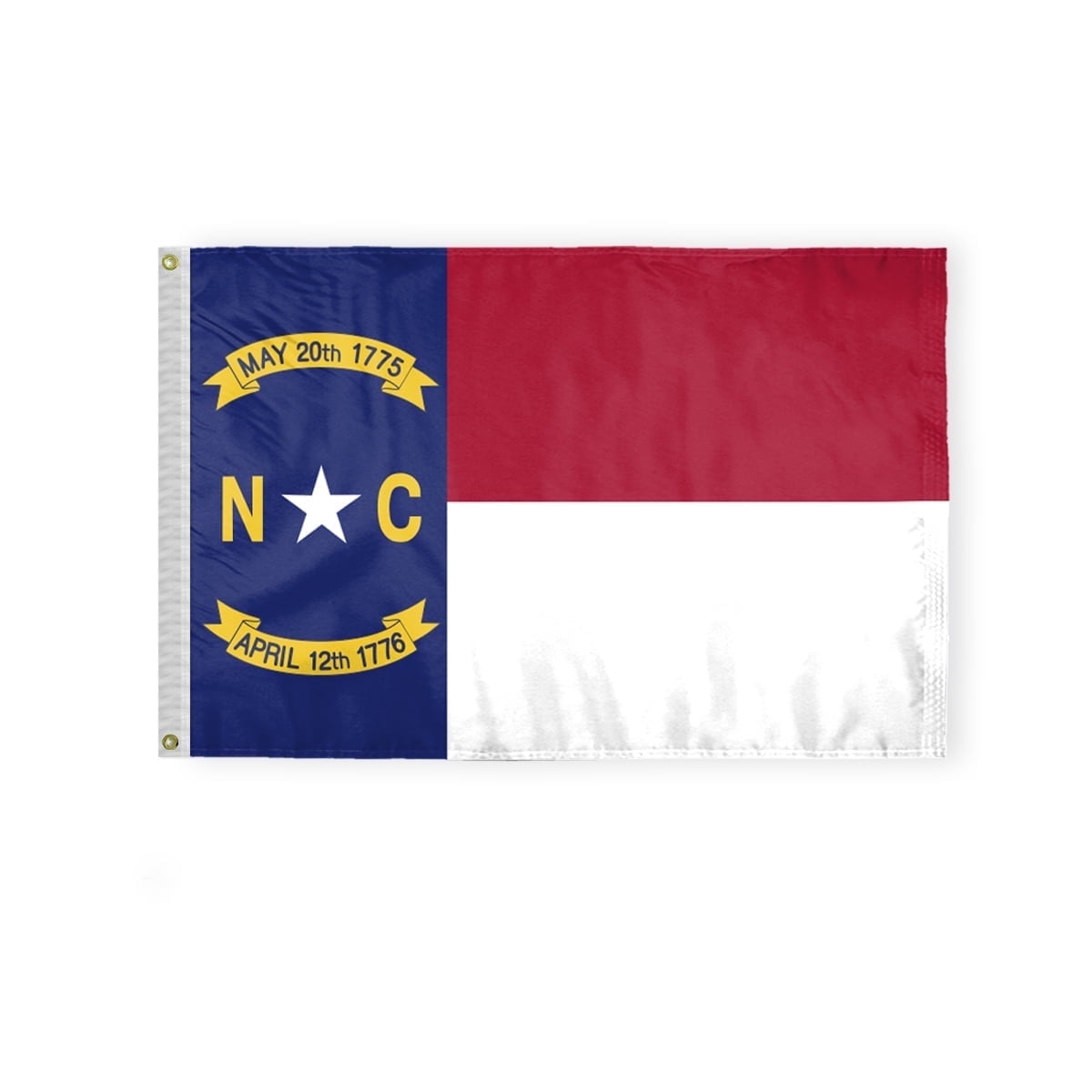 A.G.A.S 2' x 3' North Carolina State Flag, 200D Nylon, Double-Sided ...