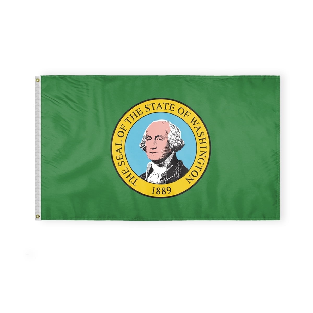 A.G.A.S 3x5 Ft Polyester Washington State Flag, Outdoor Flag and Banner ...