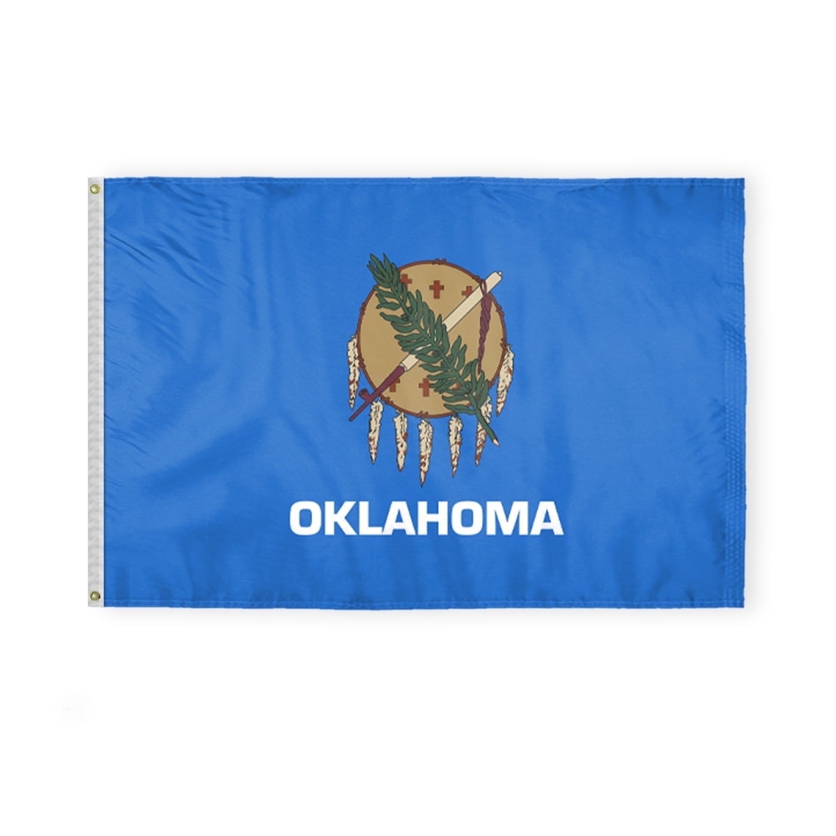 A.G.A.S 4' x 6' Oklahoma State Flag, 200D Nylon Outdoor Flags & Banners ...