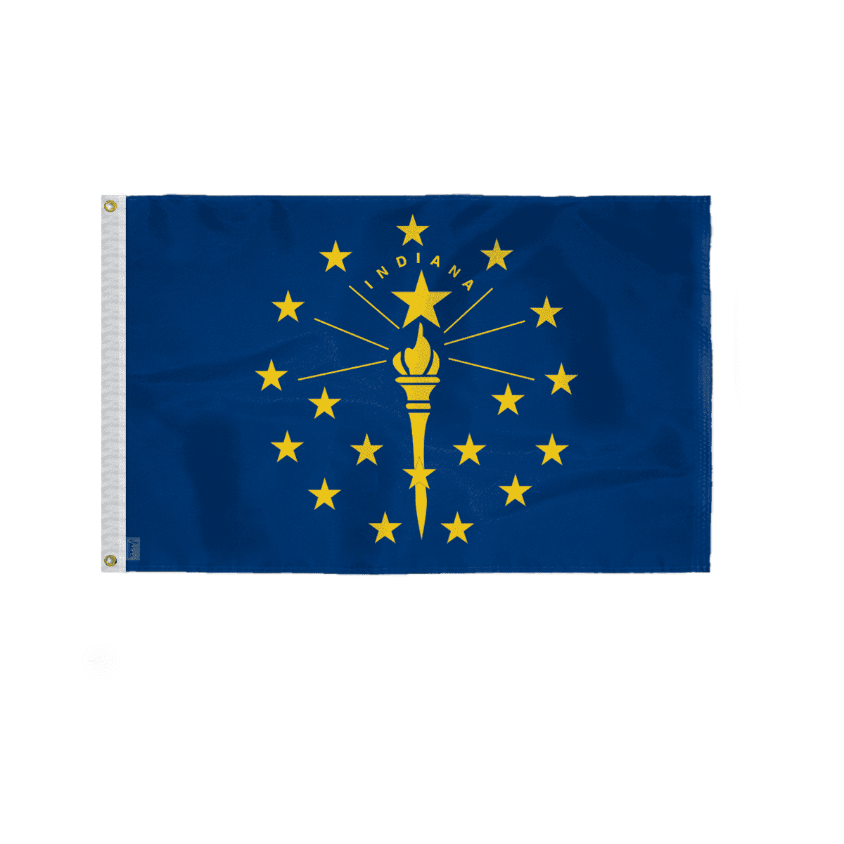 A.G.A.S Indiana State 2' x 3' 200 Denier Nylon Outdoor Flag - Walmart.com