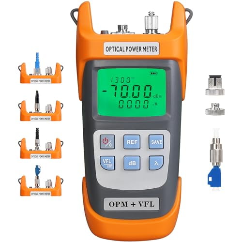 A-G710B Fiber Optic Power Meter Integrated Machine 15-70~+10dbm with LC ...