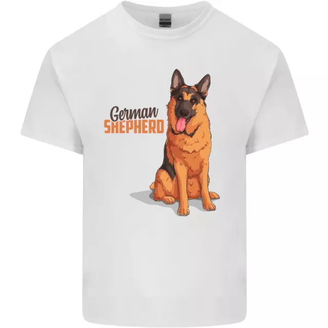 A German Shepherd Dog Illustration T-Shirt - Walmart.com