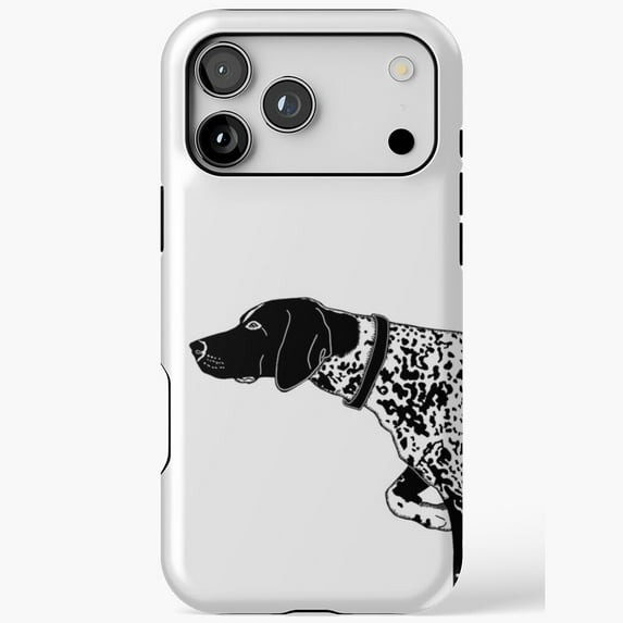 A German Shorthaired Pointer Themed Dog Graphic iPhone 11 through 17 ...